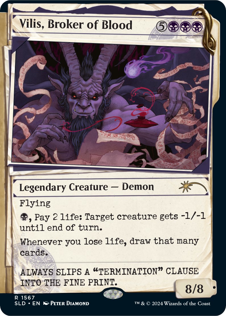 Vilis, Broker of Blood - Secret Lair Drop Series - Magic: The Gathering