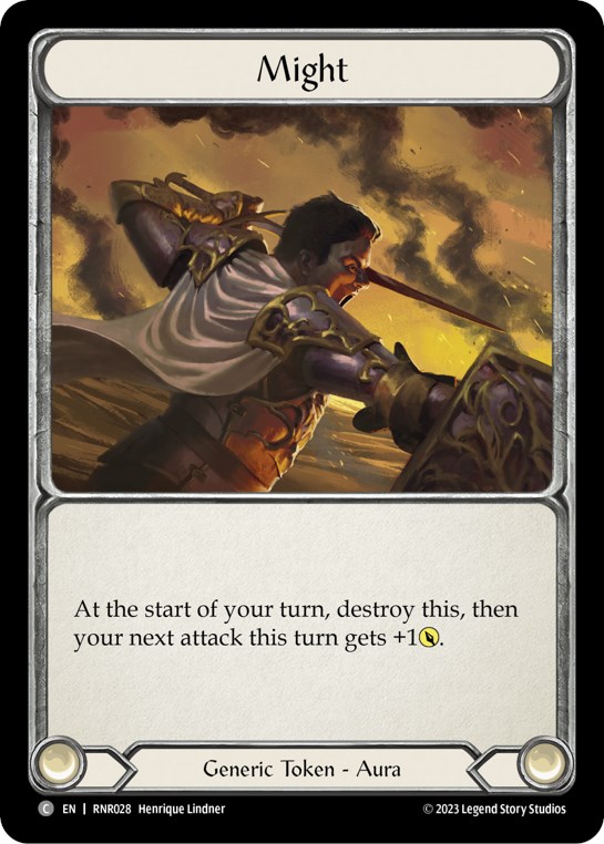Might - Blitz Deck: Heavy Hitters - Rhinar - Flesh and Blood TCG