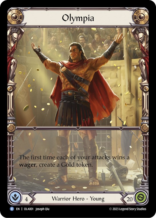 Olympia - Blitz Deck: Heavy Hitters - Olympia - Flesh and Blood TCG