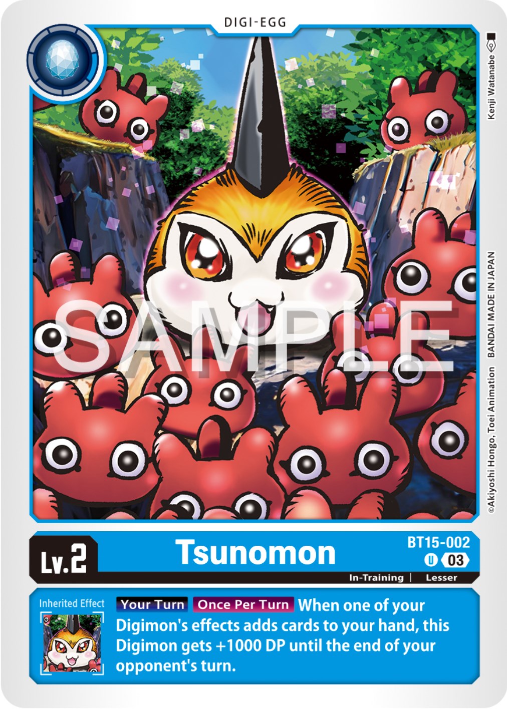 Tsunomon - Exceed Apocalypse - Digimon Card Game