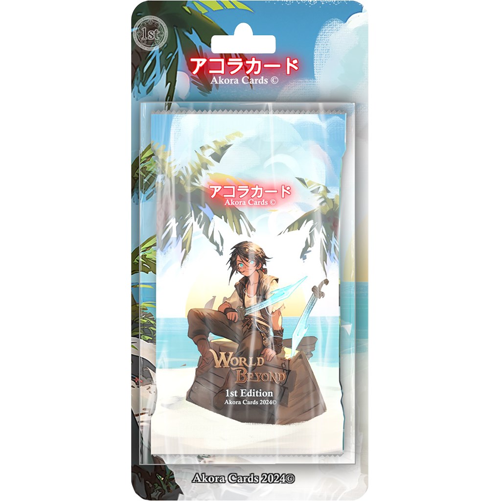 World Beyond Blister Pack - World Beyond [1st Edition] - Akora TCG