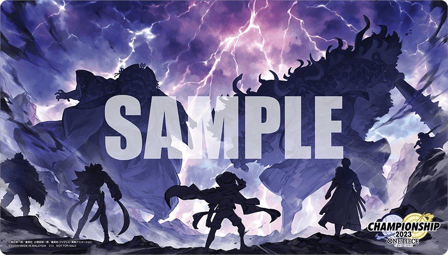 One Piece Card Game: 2023 Championship Finals - Top 8 Finalist Playmat ...
