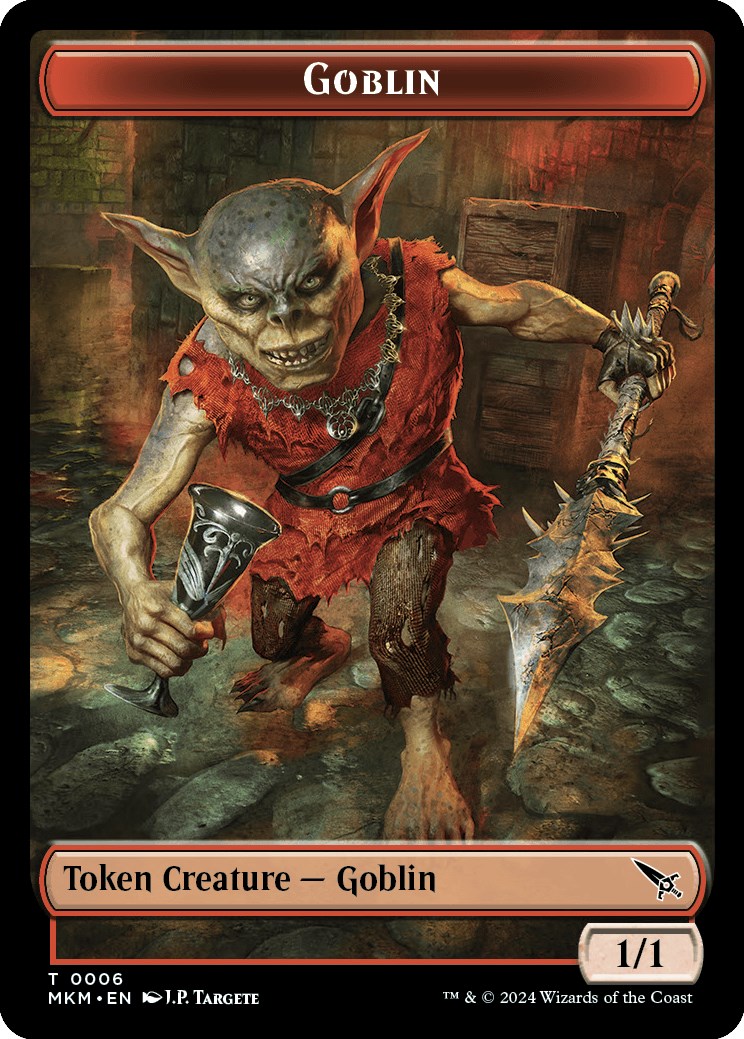 Goblin Token - Murders at Karlov Manor - Magic: The Gathering