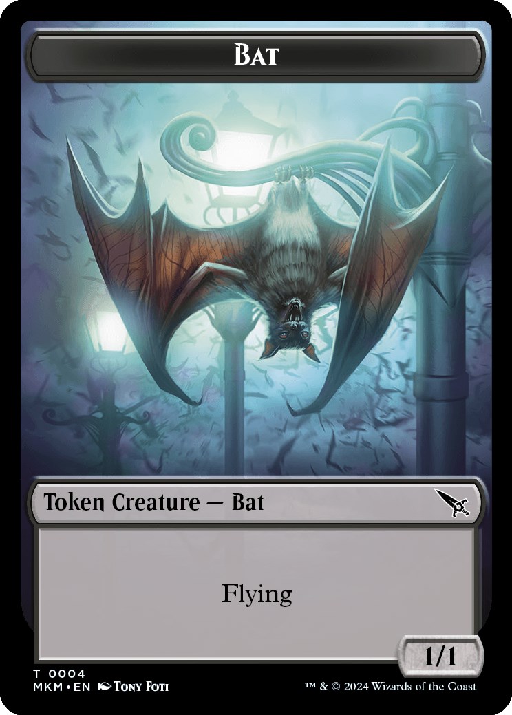 Bat Token - Murders at Karlov Manor - Magic: The Gathering