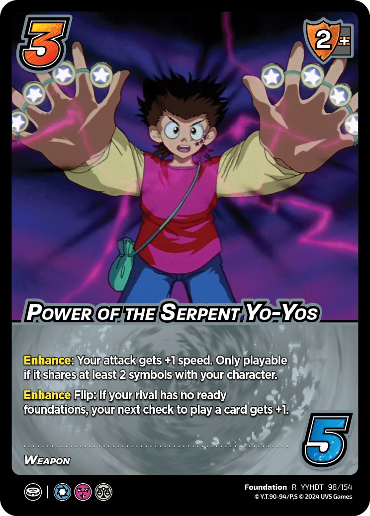 Power of the Serpent Yo-Yos - Yu Yu Hakusho: Dark Tournament - UniVersus
