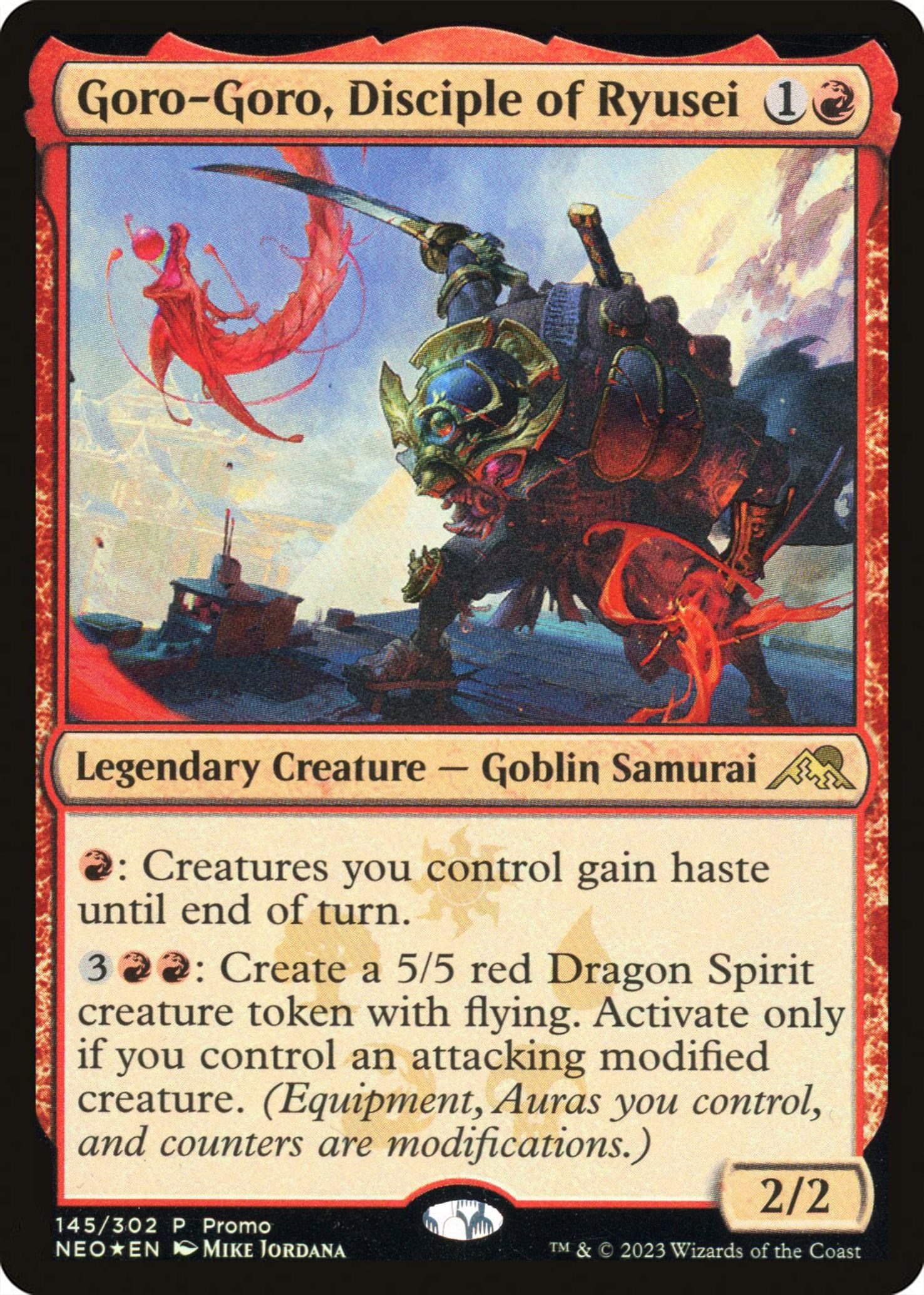 Goro-Goro, Disciple of Ryusei - Media Promos - Magic: The Gathering