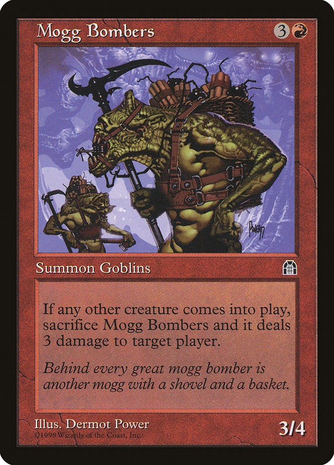 Mogg Bombers - Stronghold - Magic: The Gathering