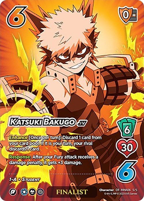 Katsuki Bakugo (Hero League Championship 2023 Chrome Rare - Finalist ...