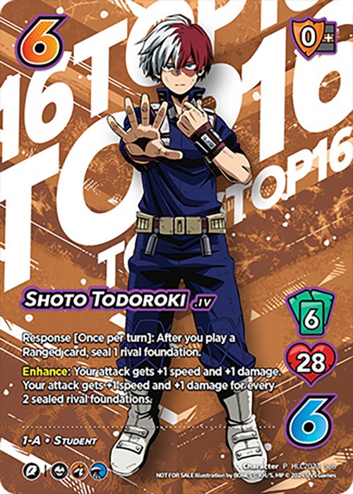 Shoto Todoroki (Hero League Championship 2023 - Top 16) - UniVersus: My ...
