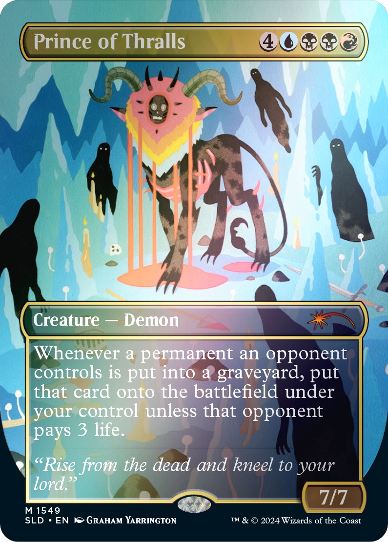 Prince of Thralls (Rainbow Foil) - Secret Lair Drop Series - Magic: The ...
