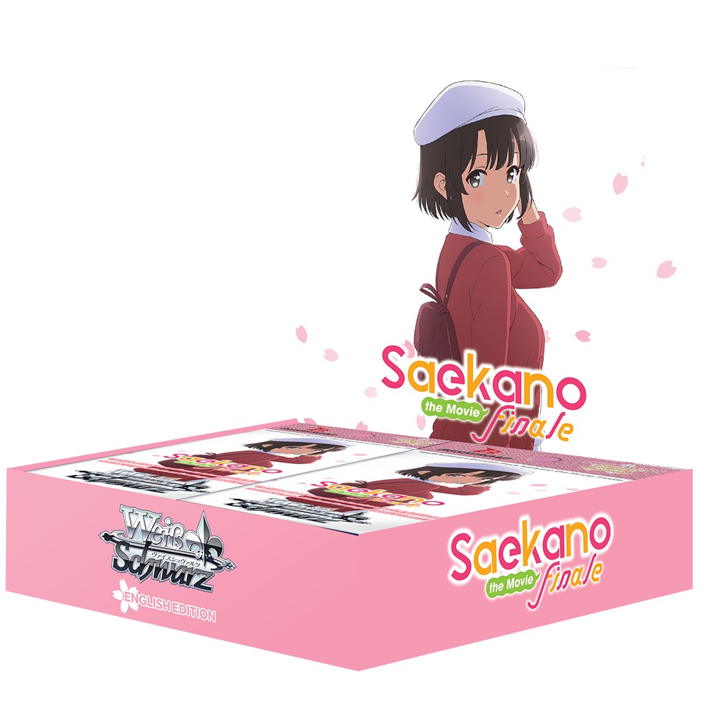 Saekano The Movie: Finale Booster Box - Saekano the Movie: Finale - Weiss Schwarz