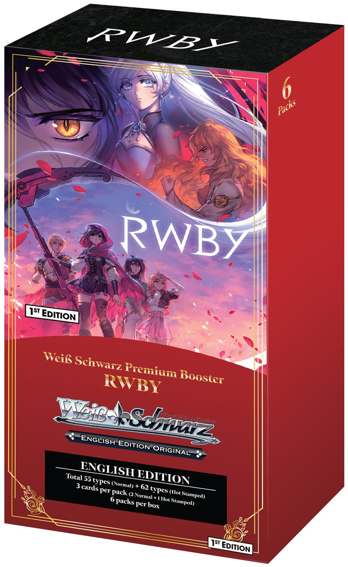 RWBY Premium Booster Box - RWBY Premium Booster - Weiss Schwarz