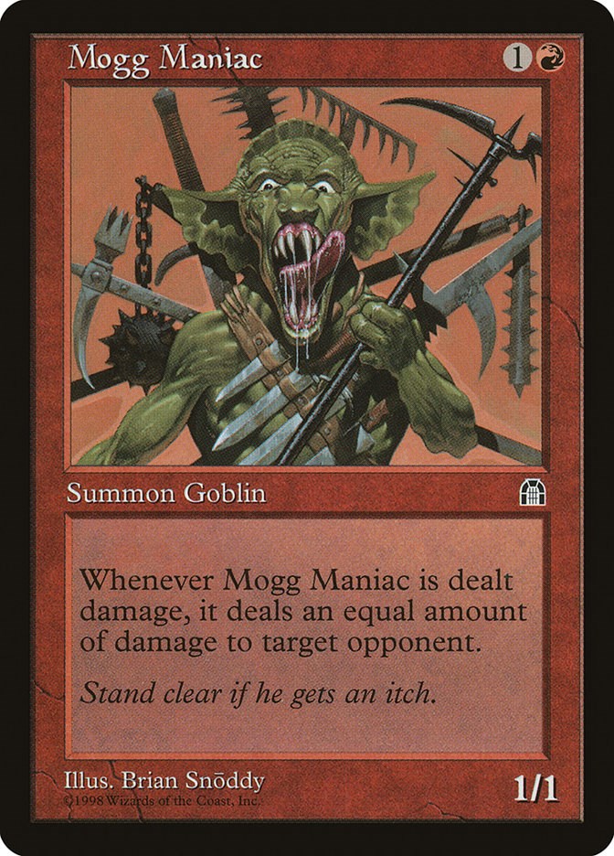 Mogg Maniac - Stronghold - Magic: The Gathering