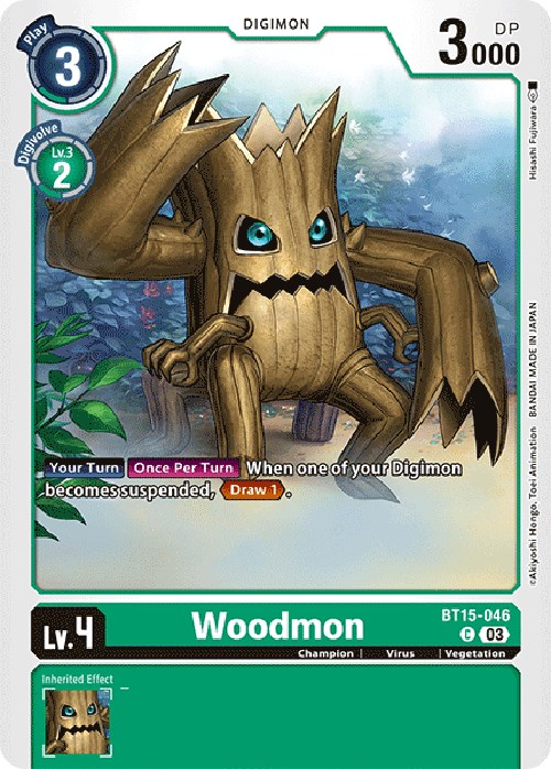 Woodmon - Exceed Apocalypse - Digimon Card Game