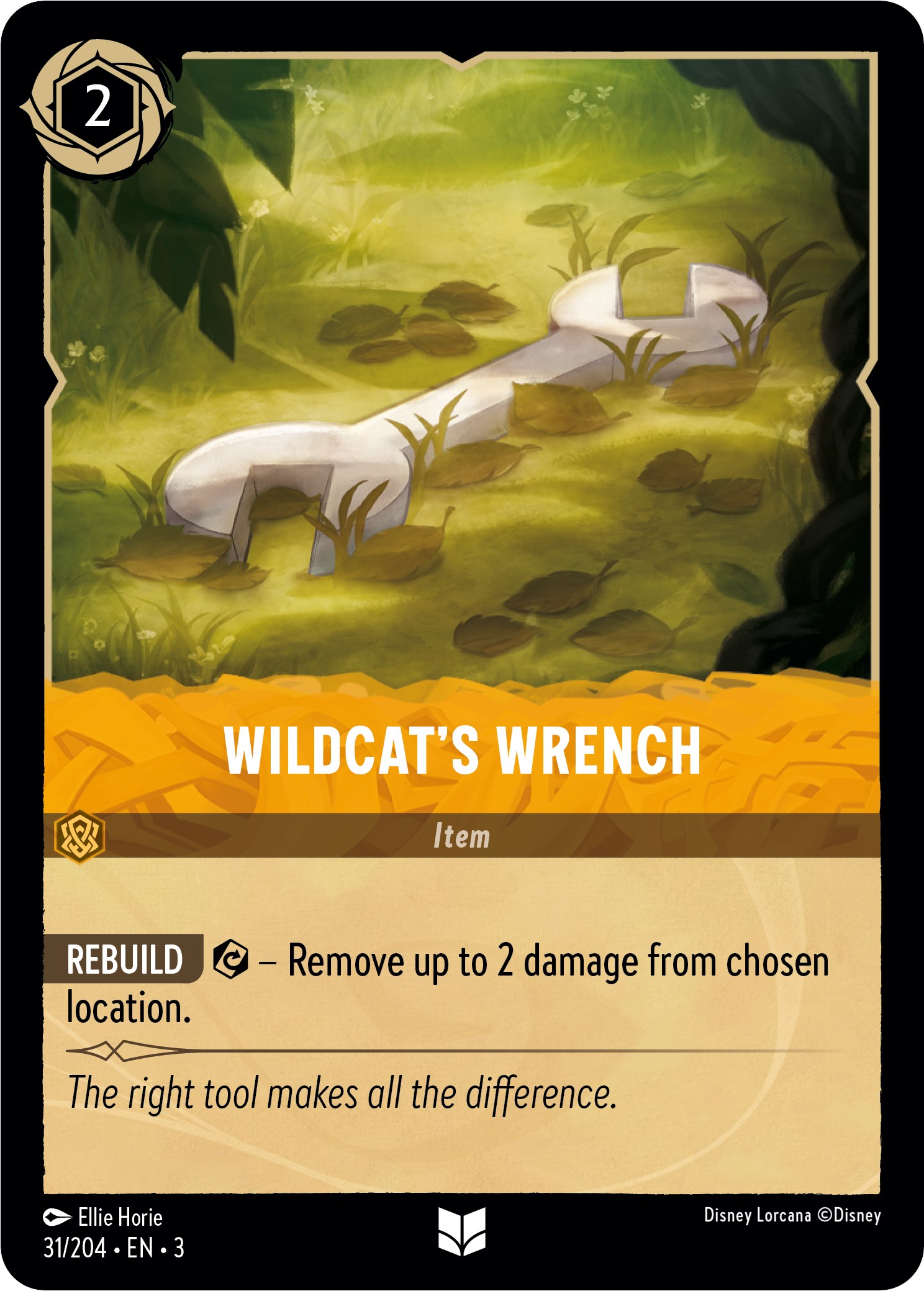 Wildcat's Wrench - Into the Inklands - Disney Lorcana