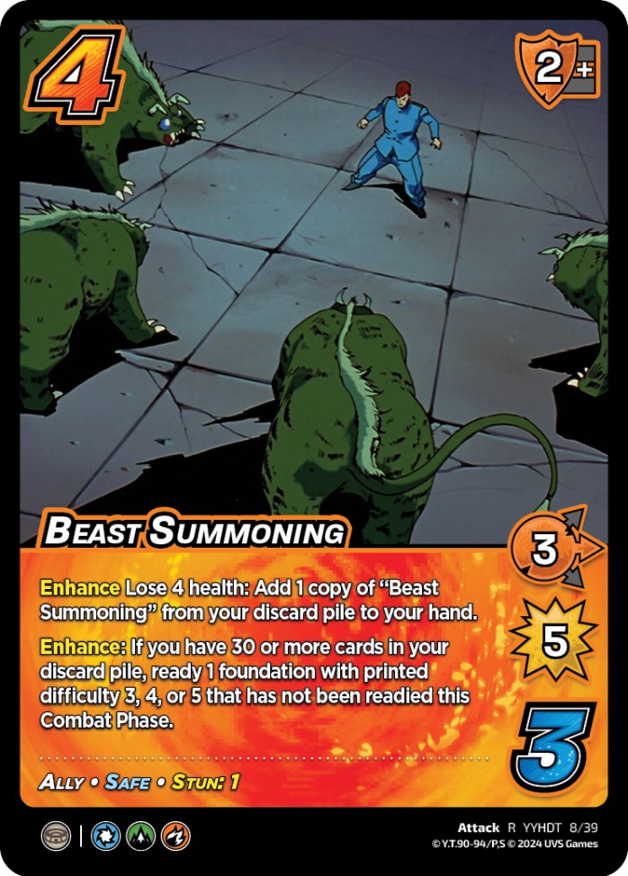 Beast Summoning (Time Shifted) - Yu Yu Hakusho: Dark Tournament - UniVersus