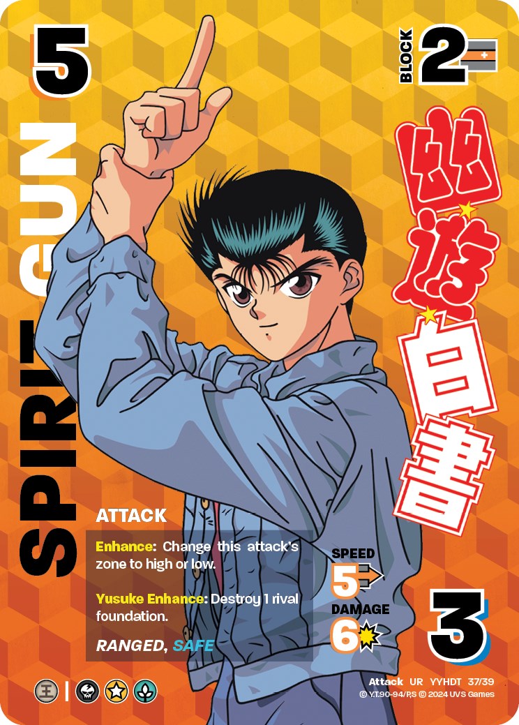 Spirit Gun (Time Shifted) - Yu Yu Hakusho: Dark Tournament - UniVersus