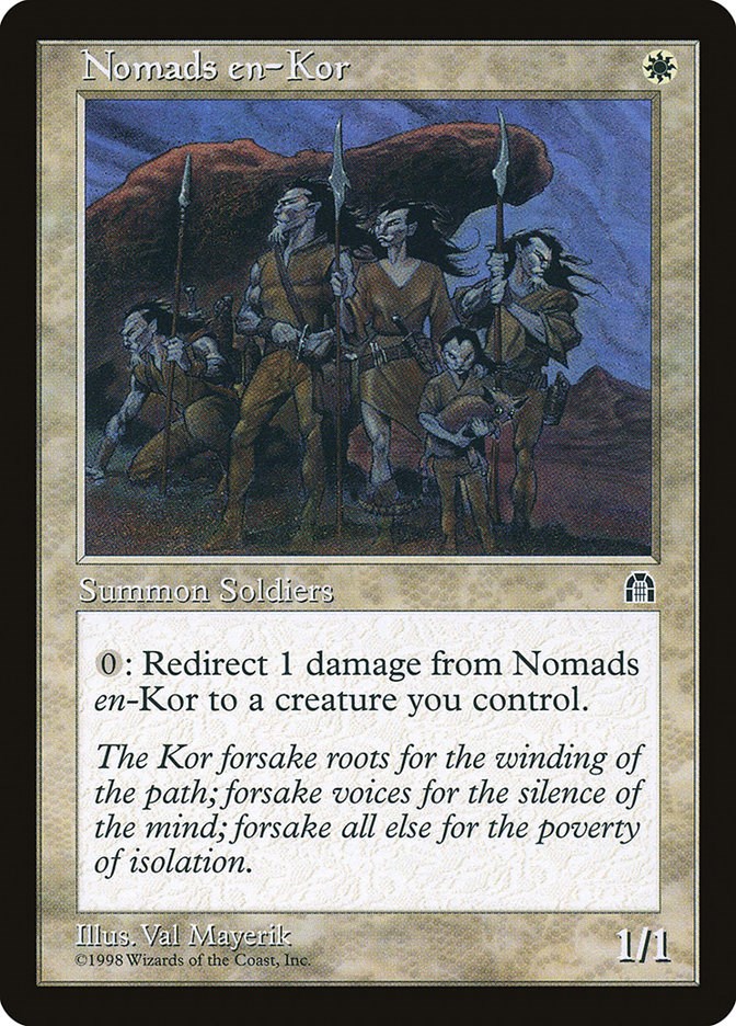 Nomads en-Kor - Stronghold - Magic: The Gathering