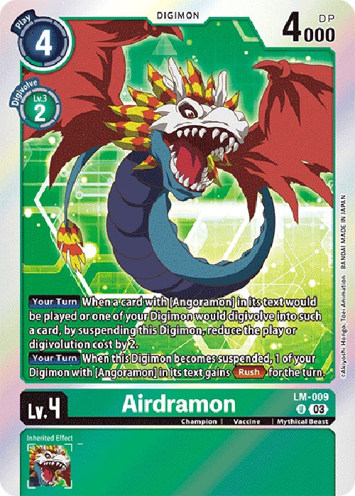 Airdramon (English Exclusive) - Exceed Apocalypse - Digimon Card Game