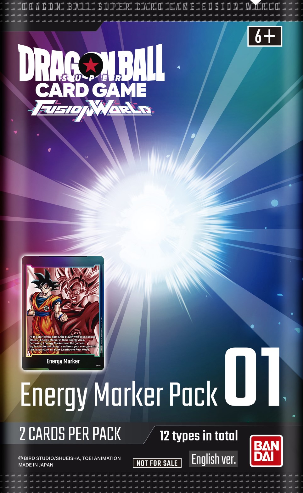 Energy Marker Pack 01 - Fusion World Energy Markers - Dragon Ball Super ...