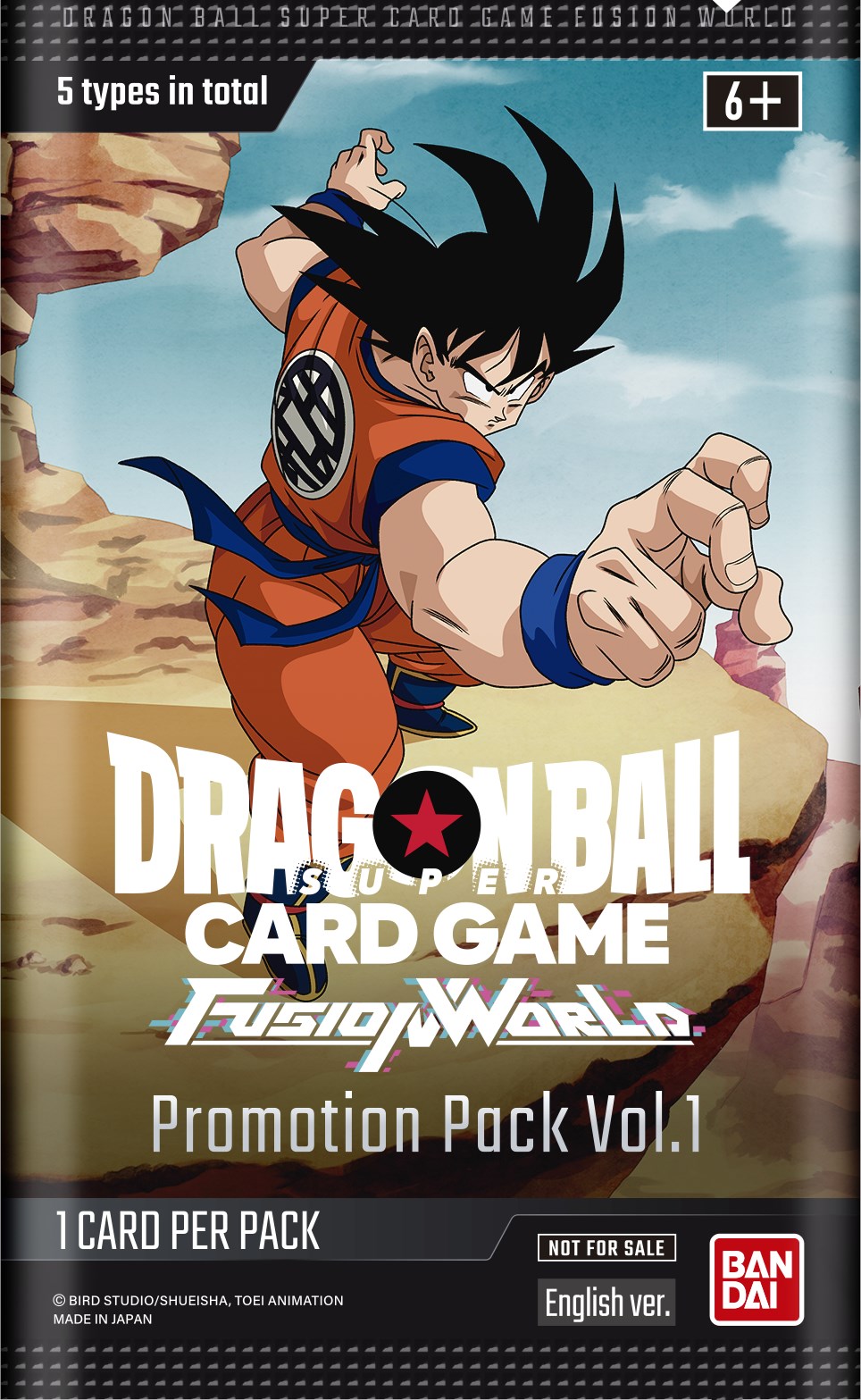 Promotion Pack Vol.1 - Fusion World Promotion Cards and Packs - Dragon ...