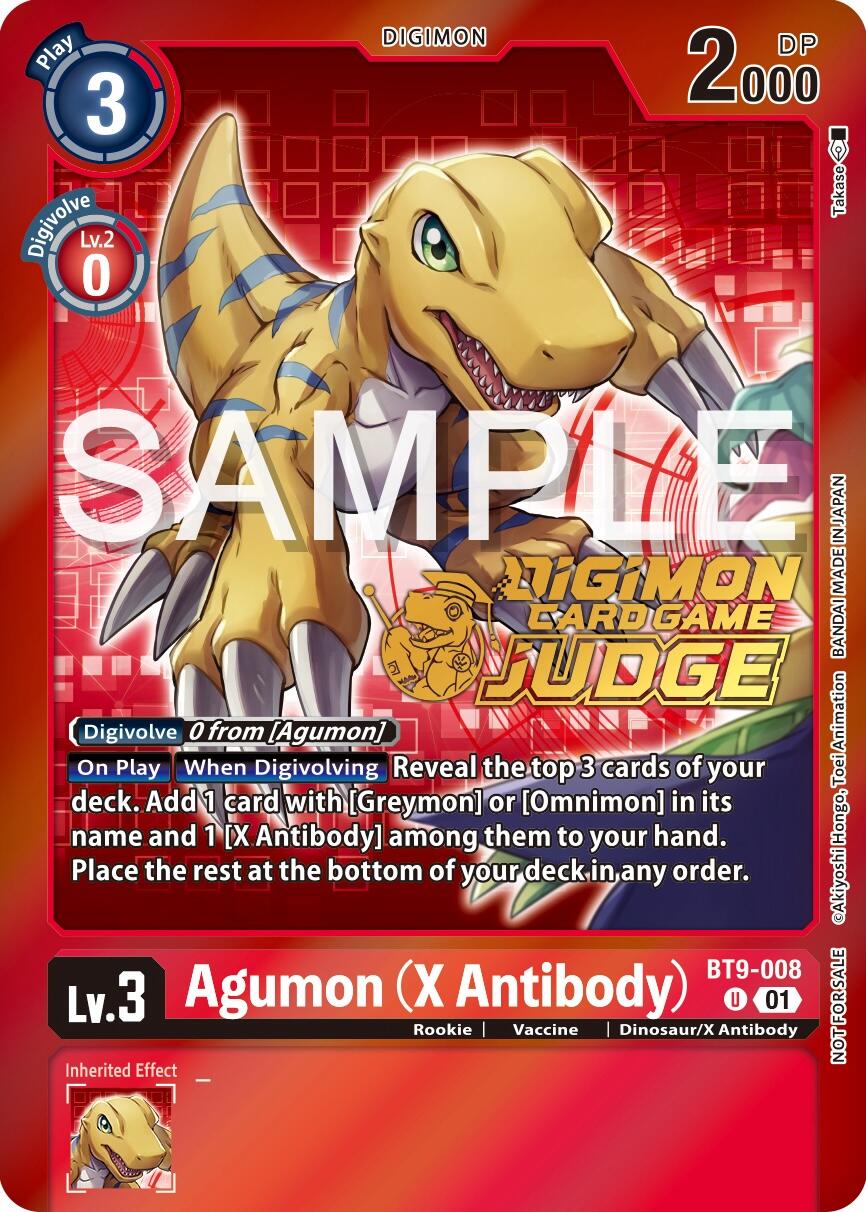 Agumon (X Antibody) (Judge Pack 5) - X Record - Digimon Card Game