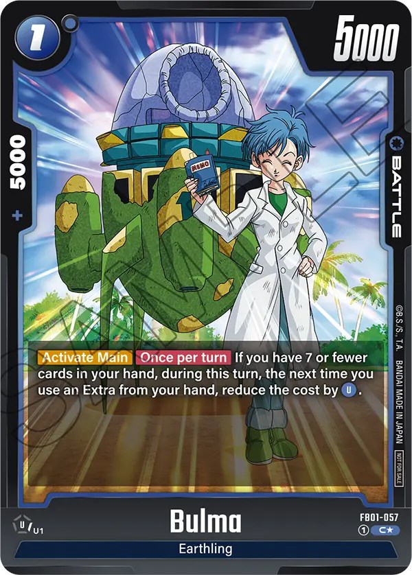 Bulma (Tournament Pack 01) - Tournament and Championship Promos ...