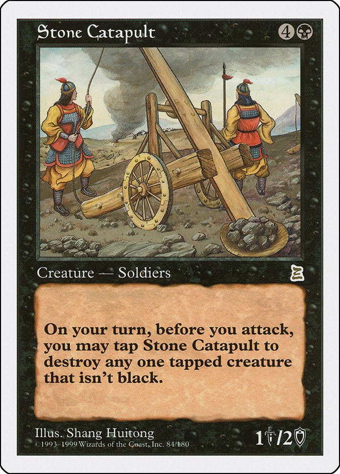 Stone Catapult - Portal Three Kingdoms - Magic: The Gathering