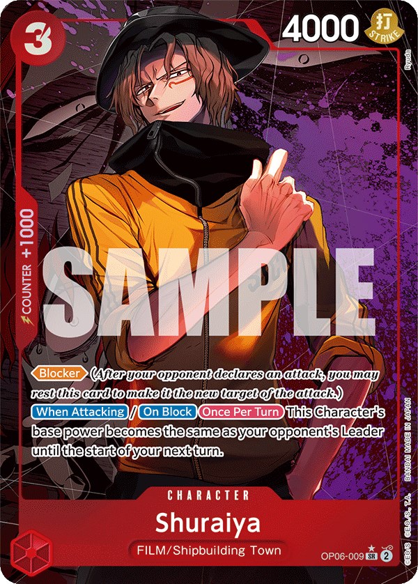 Shuraiya (Alternate Art) - Wings of the Captain - One Piece Card Game