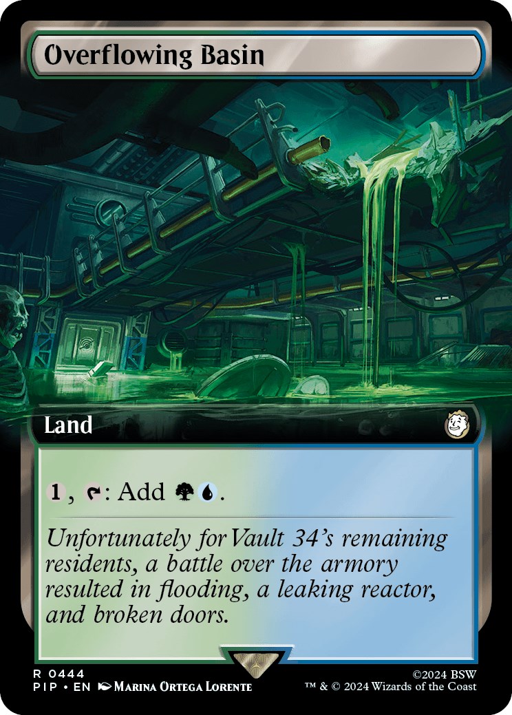 Overflowing Basin (Extended Art) - Universes Beyond: Fallout - Magic ...