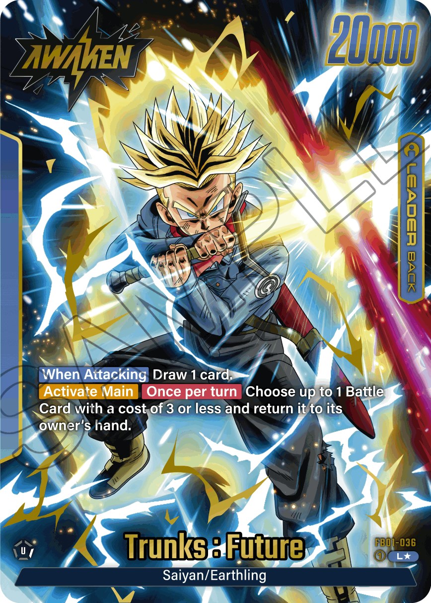 Trunks : Future - FB01-036 (Alternate Art) - Awakened Pulse - Dragon ...