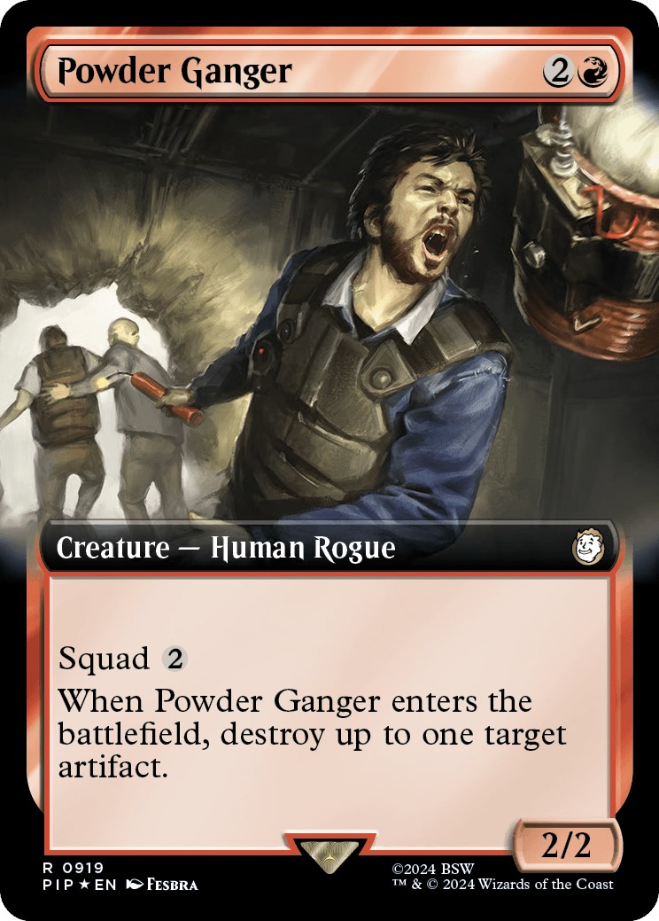 Powder Ganger (Extended Art) (Surge Foil) - Universes Beyond: Fallout ...