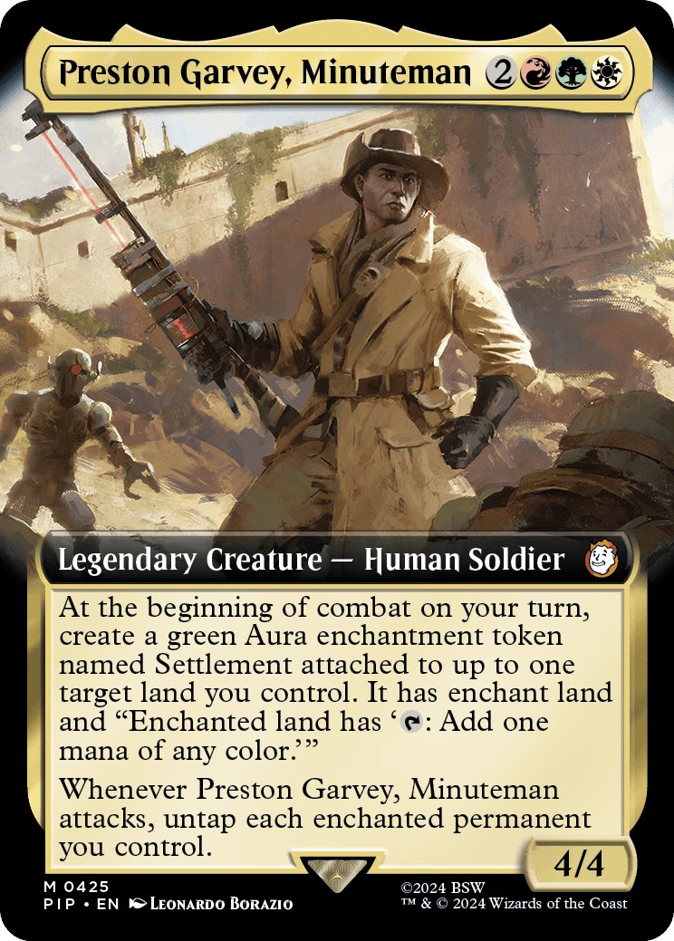 Preston Garvey, Minuteman (Extended Art) - Universes Beyond: Fallout ...