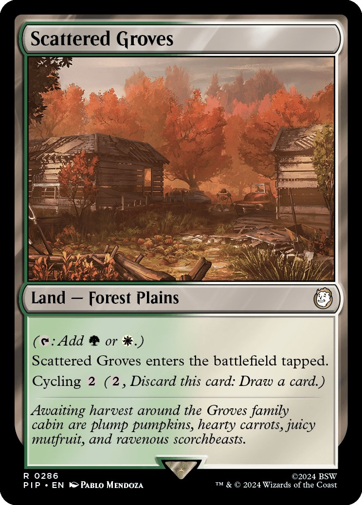 Scattered Groves - Universes Beyond: Fallout - Magic: The Gathering