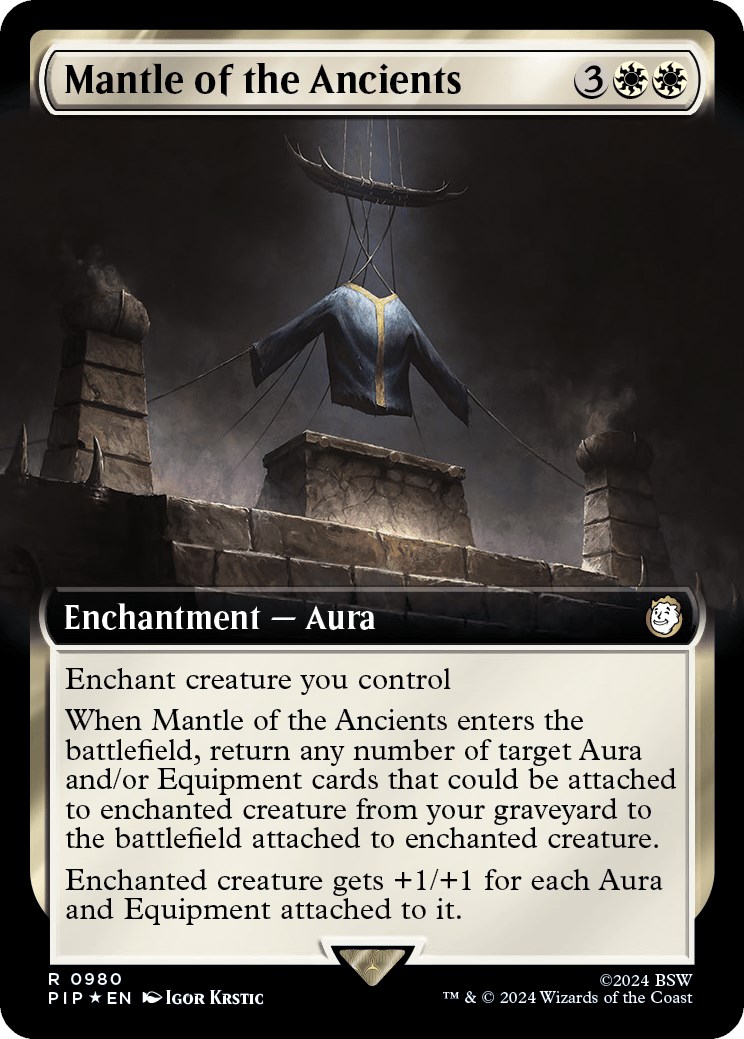 Mantle of the Ancients (Extended Art) (Surge Foil) - Universes Beyond ...