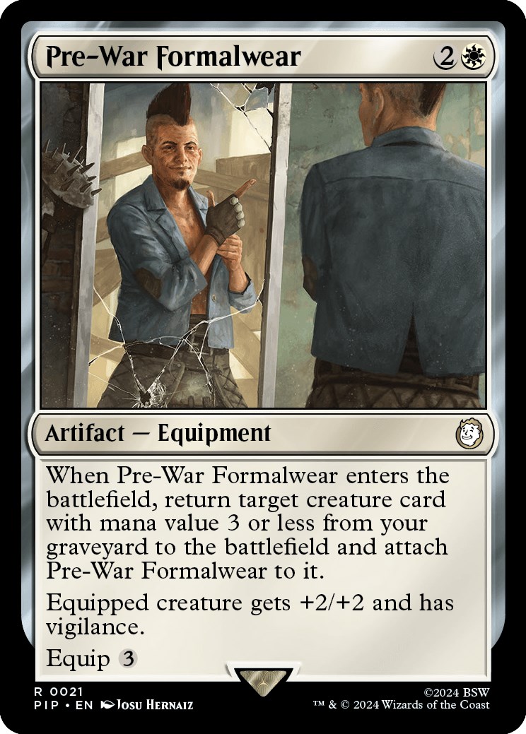 Pre-War Formalwear - Universes Beyond: Fallout - Magic: The Gathering