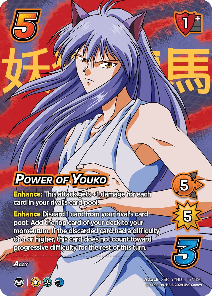 Power of Youko (XSR) - Yu Yu Hakusho: Dark Tournament - UniVersus