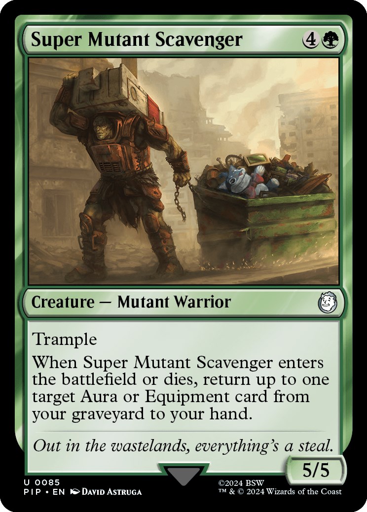 Super Mutant Scavenger - Universes Beyond: Fallout - Magic: The Gathering