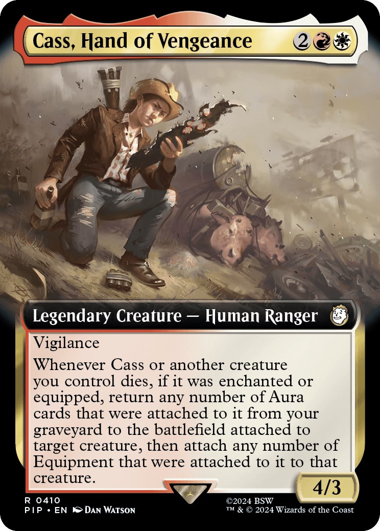 Cass, Hand of Vengeance (Extended Art) - Universes Beyond: Fallout ...