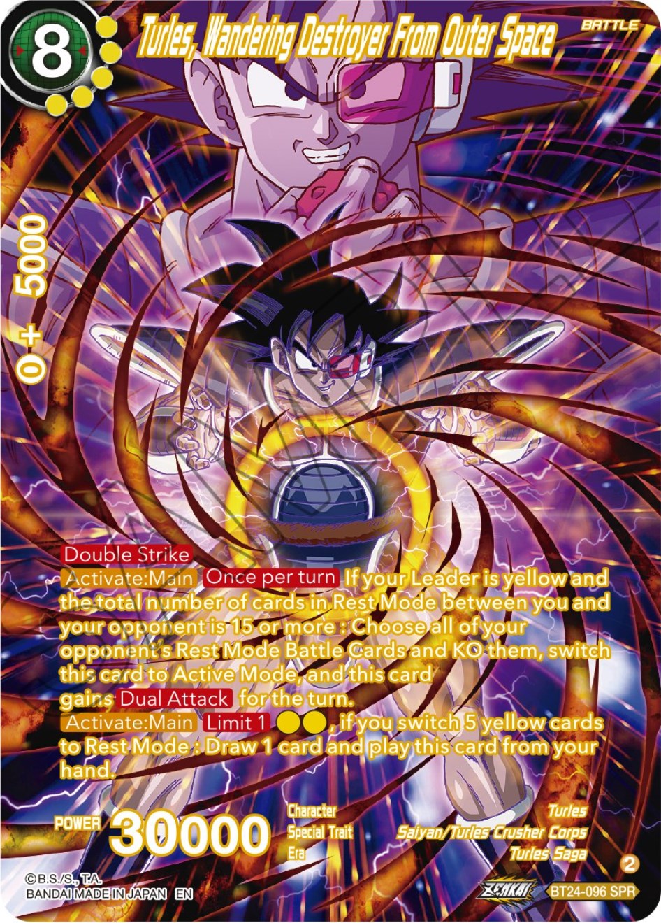 Turles, Wandering Destroyer From Outer Space (SPR) - Beyond Generations ...