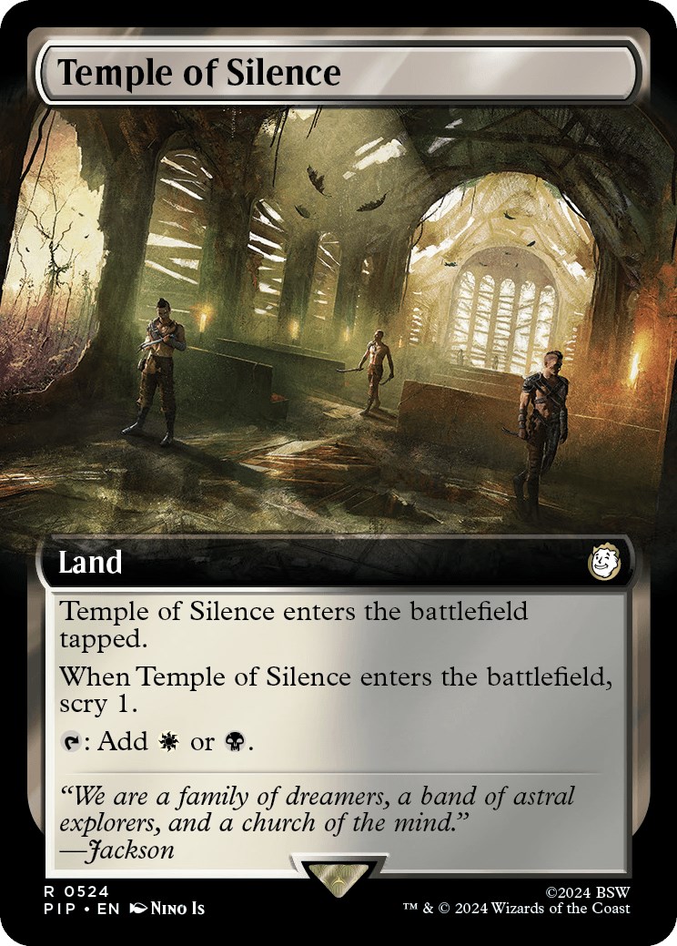Temple of Silence (Extended Art) - Universes Beyond: Fallout - Magic ...