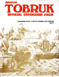 ATS Tobruk Expansion Pack 3: Devil's Garden - Critical Hit - Boardgames