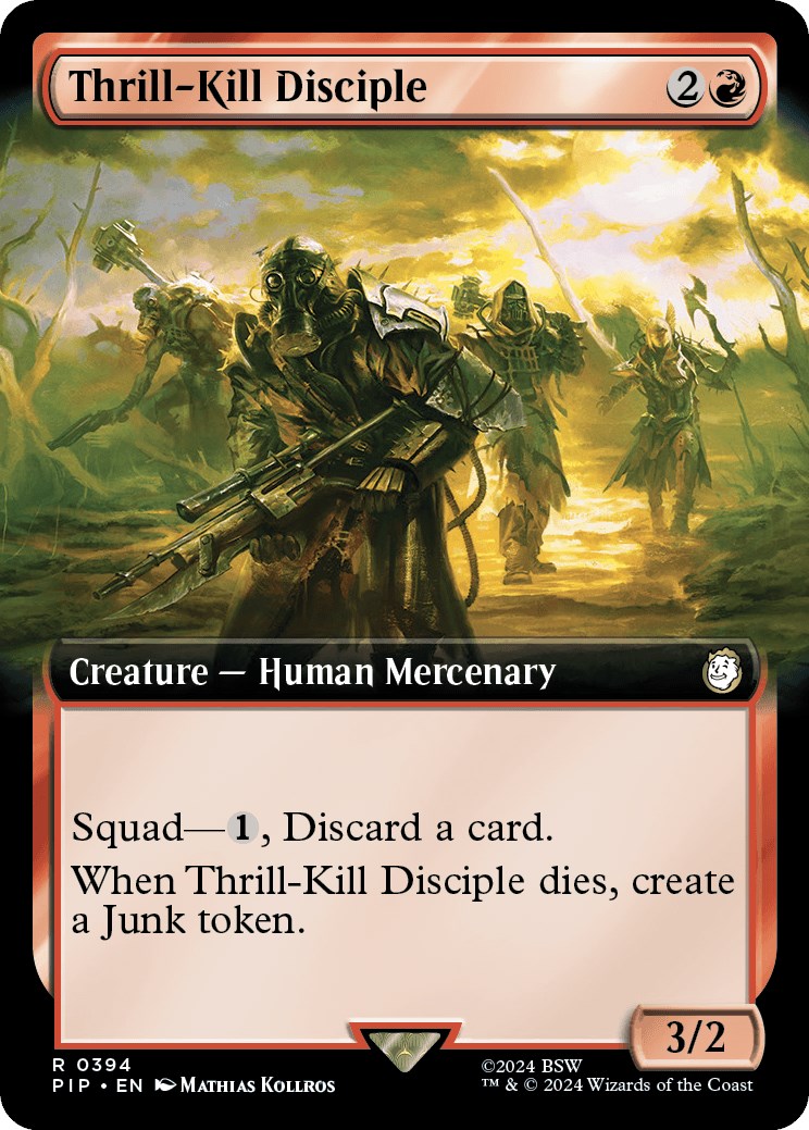 Thrill-Kill Disciple (Extended Art) - Universes Beyond: Fallout - Magic ...