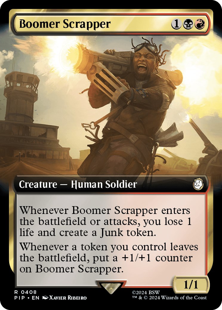 Boomer Scrapper (Extended Art) - Universes Beyond: Fallout - Magic: The ...