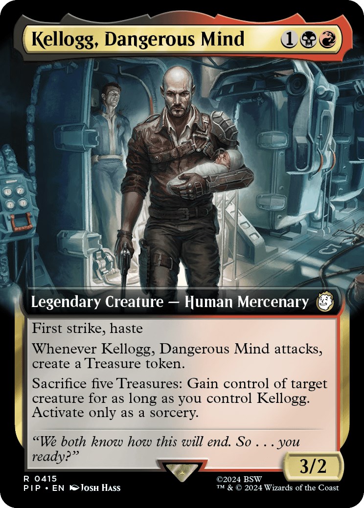 Kellogg, Dangerous Mind (Extended Art) - Universes Beyond: Fallout ...