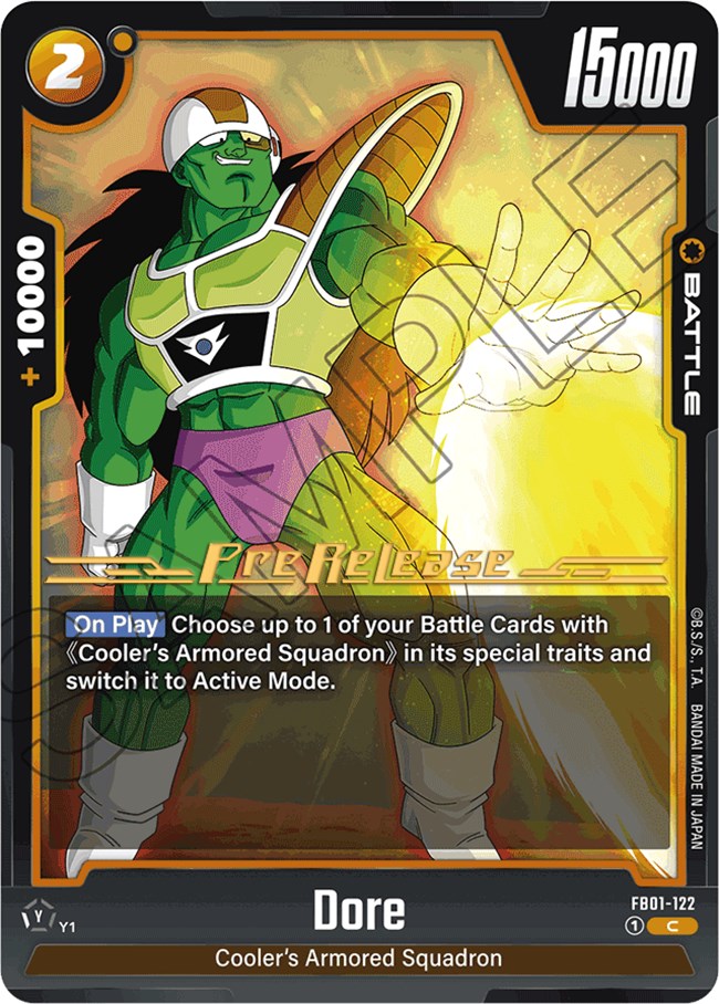 Dore - Awakened Pulse Pre-Release Cards - Dragon Ball Super: Fusion World