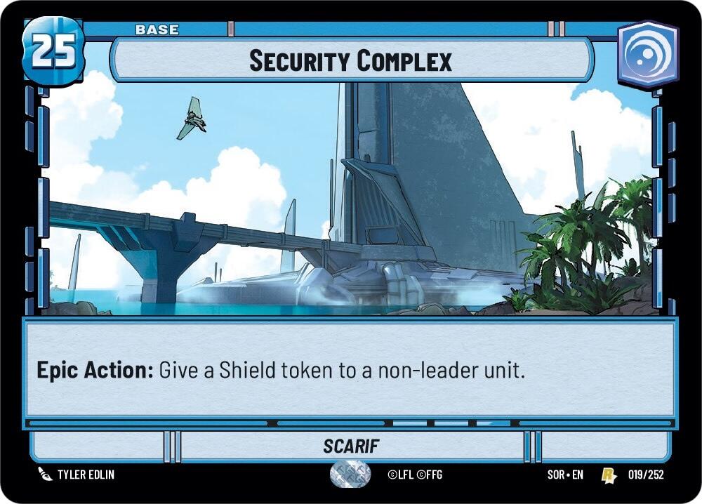 Security Complex - Spark of Rebellion - Star Wars: Unlimited