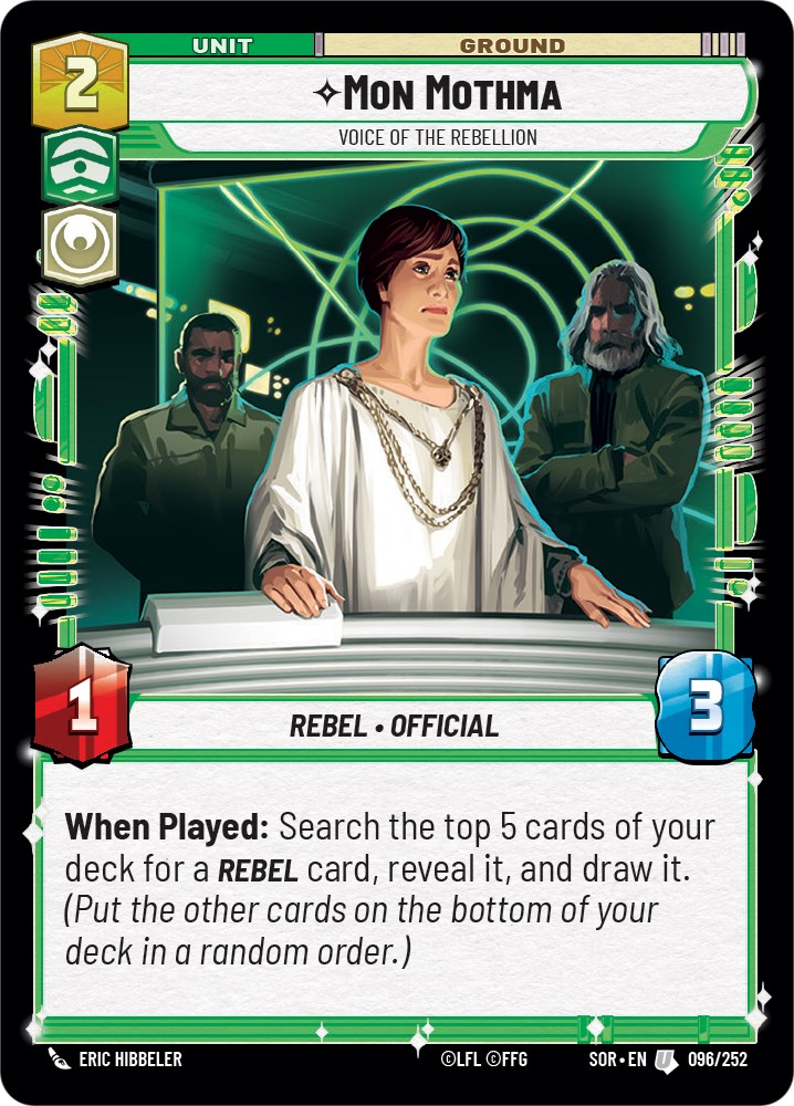Mon Mothma - Voice of the Rebellion - Spark of Rebellion - Star Wars ...