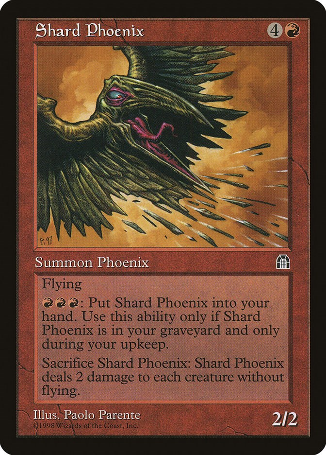Shard Phoenix - Stronghold - Magic: The Gathering