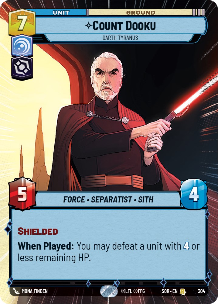 Count Dooku - Darth Tyranus (Hyperspace) - Spark of Rebellion - Star ...
